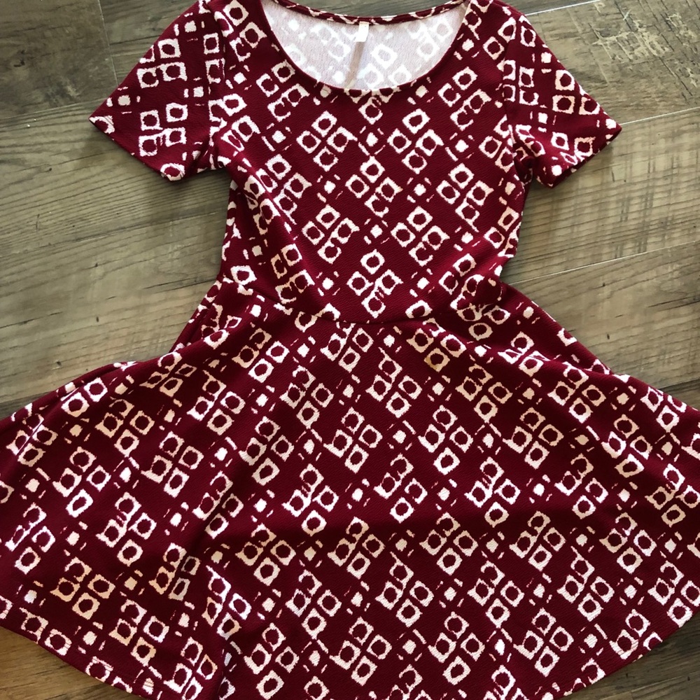 Nine Bird Red Dress - Gem